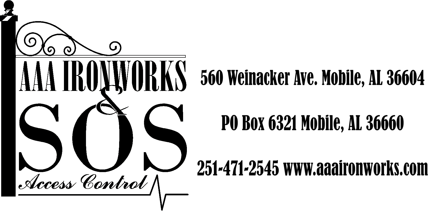 SOS / AAA Iron Works : Login